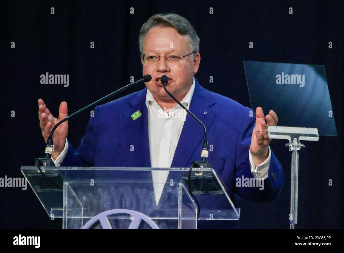 SÃO BERNARDO DO CAMPO, SP - 02.02.2024: LULA NA VOLKSWAGEN - Alexander ...