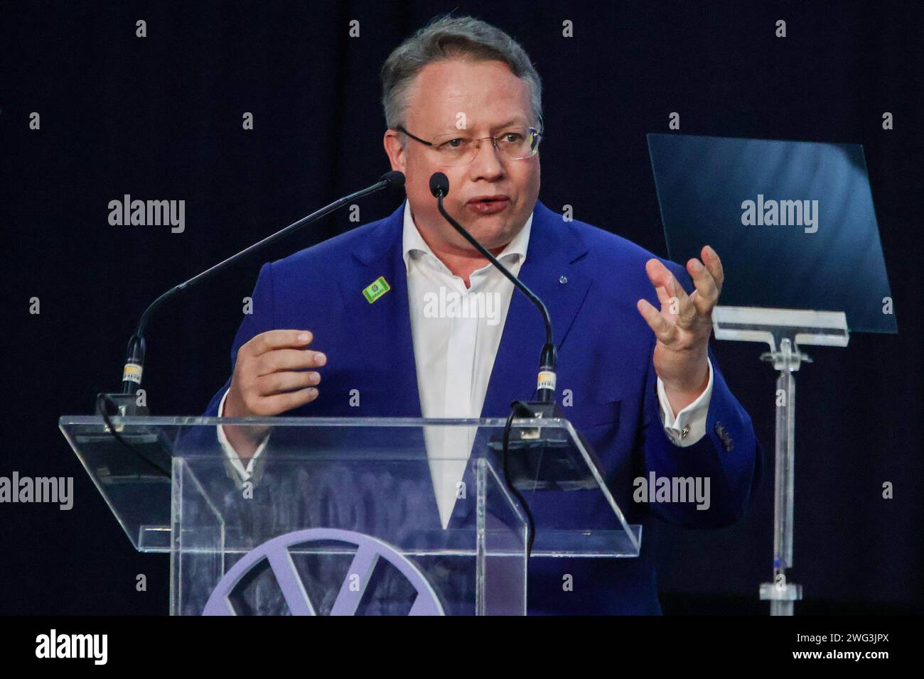 SÃO BERNARDO DO CAMPO, SP - 02.02.2024: LULA NA VOLKSWAGEN - Alexander ...