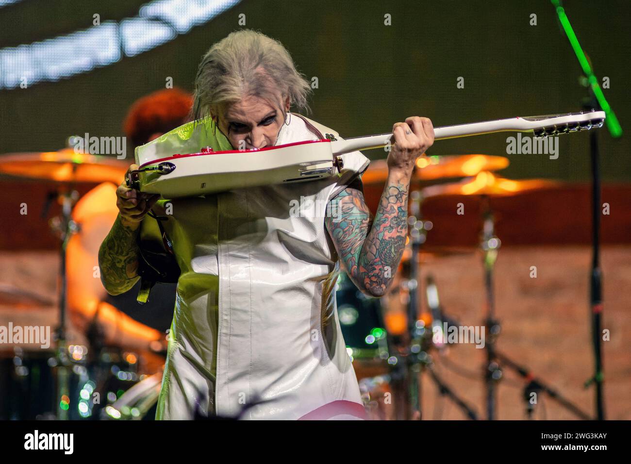 John 5 performs on Thursday, Feb. 1, 2024, at the Arcada Theatre in St ...