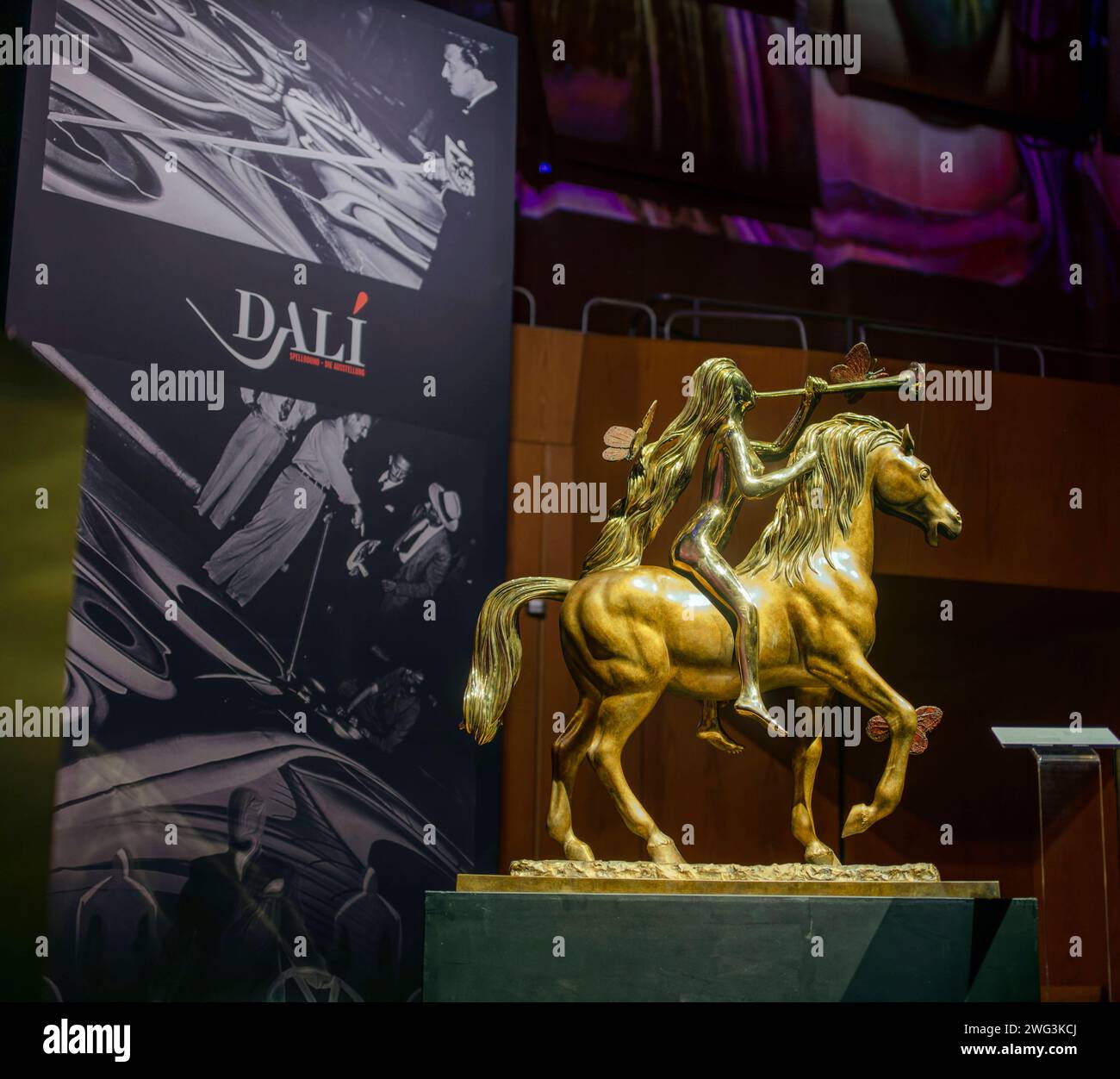 01.02.2024, München, Gasteig, Weltpremiere Dali: Spellbound - Die ...