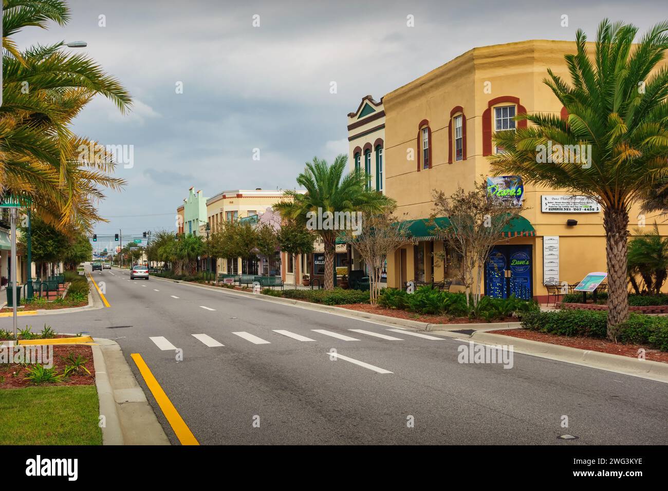 Downtown Titusville, Florida, USA Stock Photo - Alamy