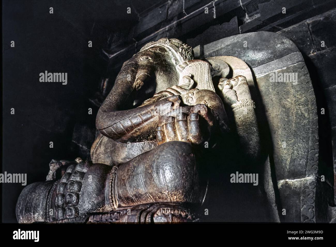 Stone Figures in the Prambanan Hindu Temple in Java, Indonesia Stock ...