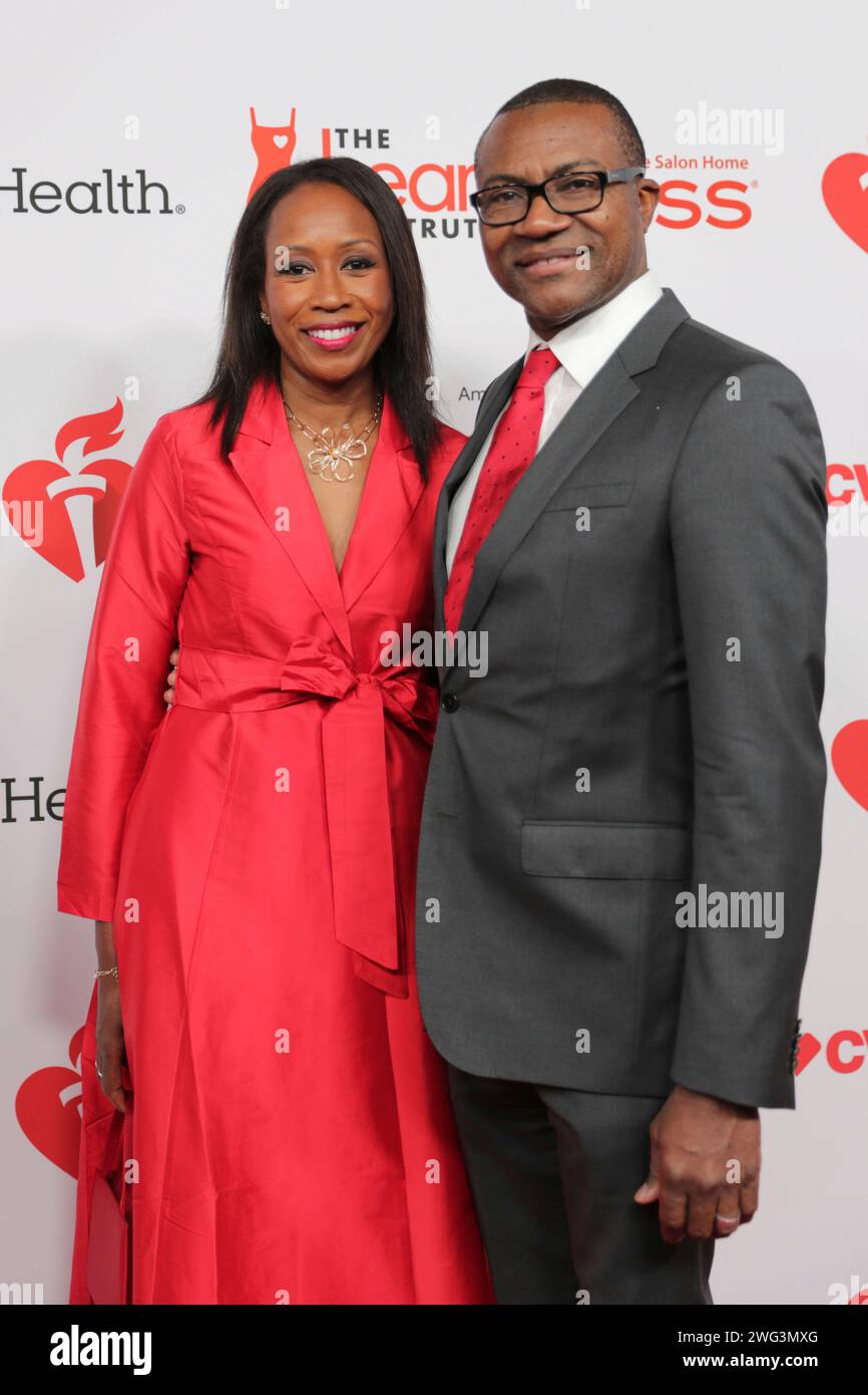 Lincoln Center, New York, USA, January 31, 2024 - Cheryl Anderson and ...