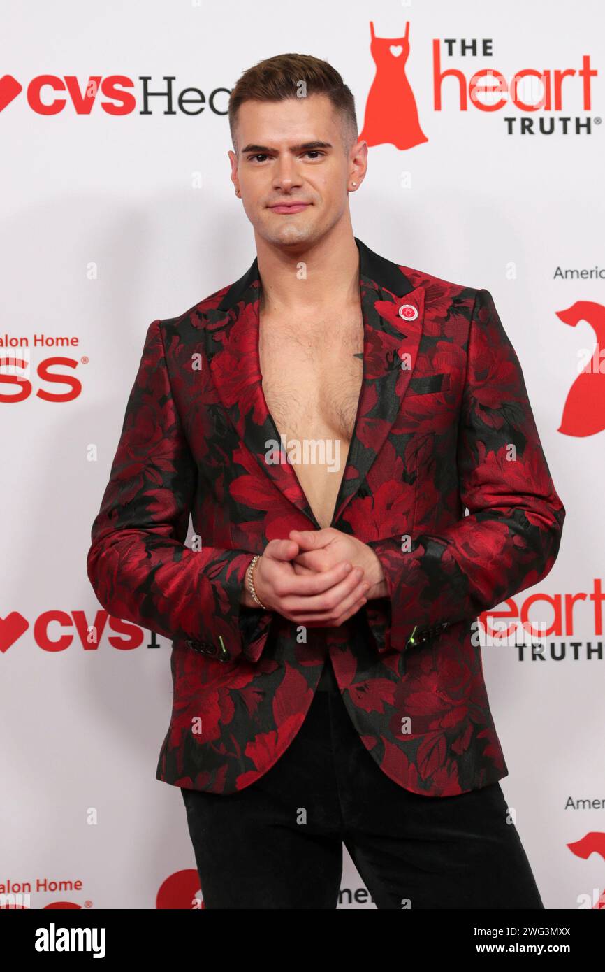 Lincoln Center, New York, USA, January 31, 2024 - Caleb Marshall during ...