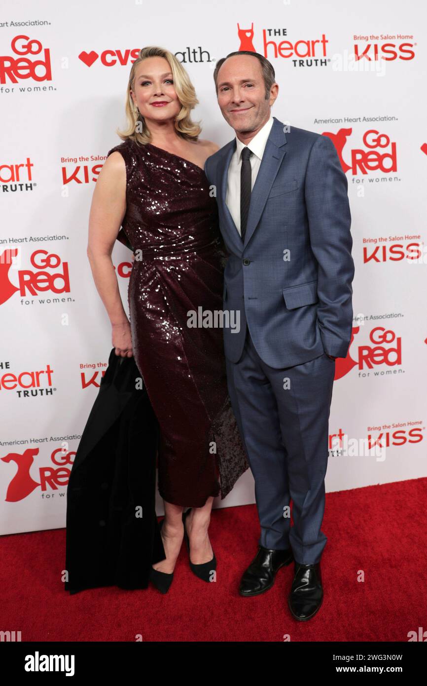 Lincoln Center, New York, USA, January 31, 2024 - Elizabeth Rohm and ...