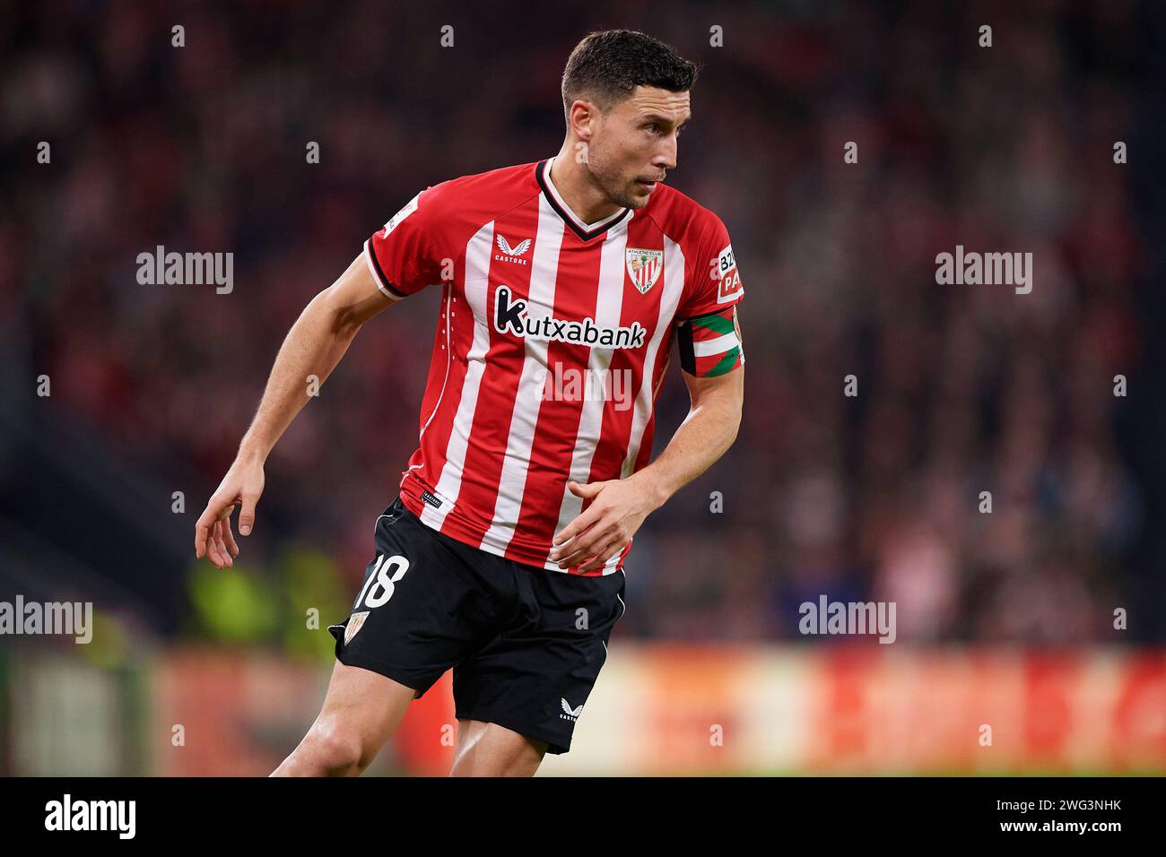 Oscar de Marcos of Athletic Club looks on during the LaLiga EA Sports ...