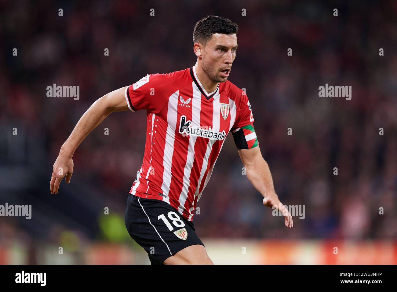 Oscar de Marcos of Athletic Club looks on during the LaLiga EA Sports ...
