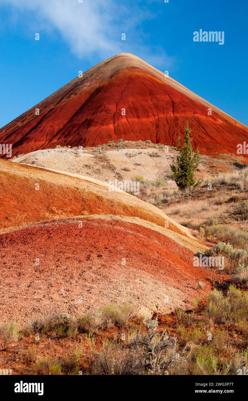 Red Hill from Red Hill Trail, John Day Fossil Beds National Monument ...