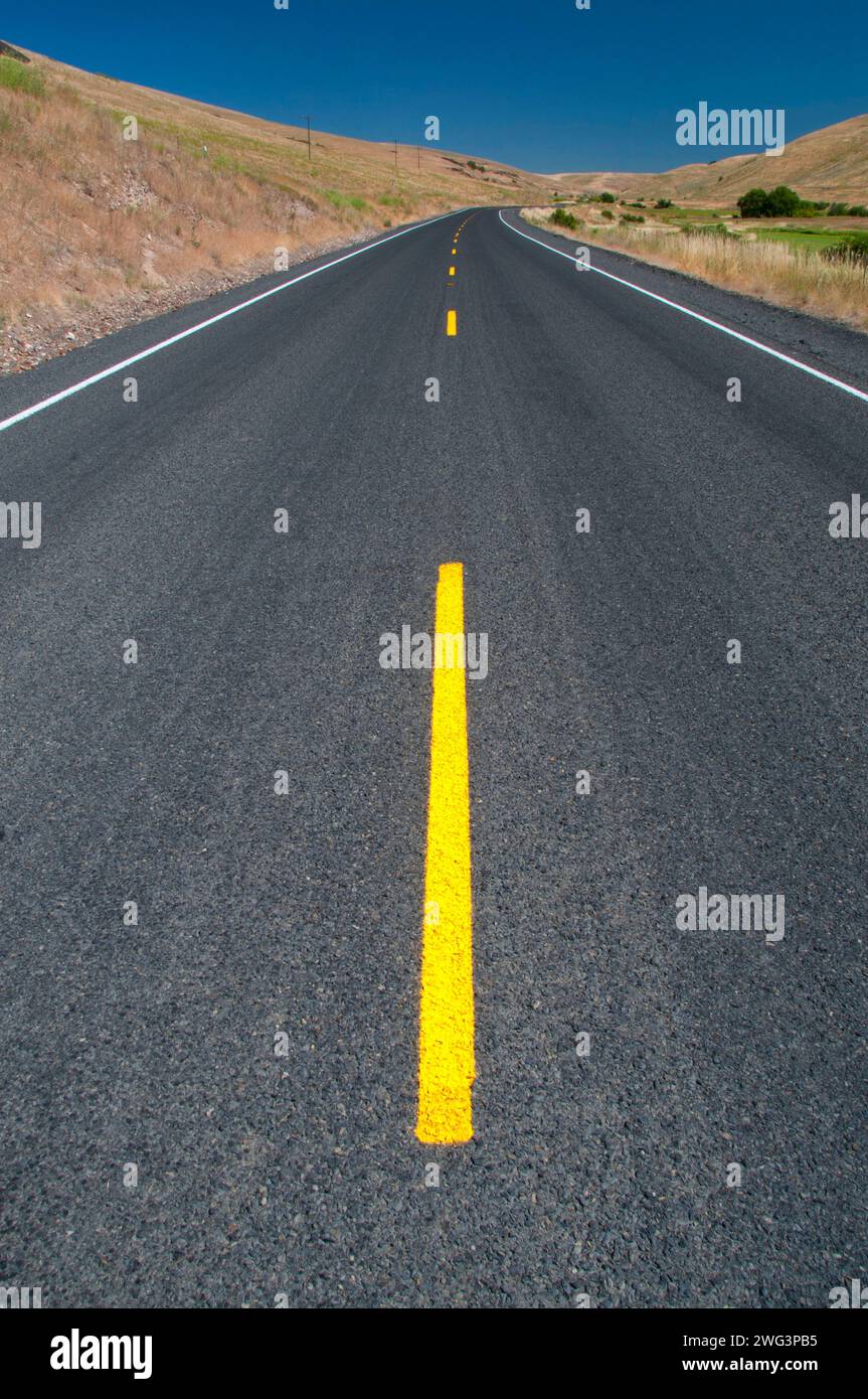 Blue Mountain National Scenic Byway, Morrow County, Oregon Stock Photo ...