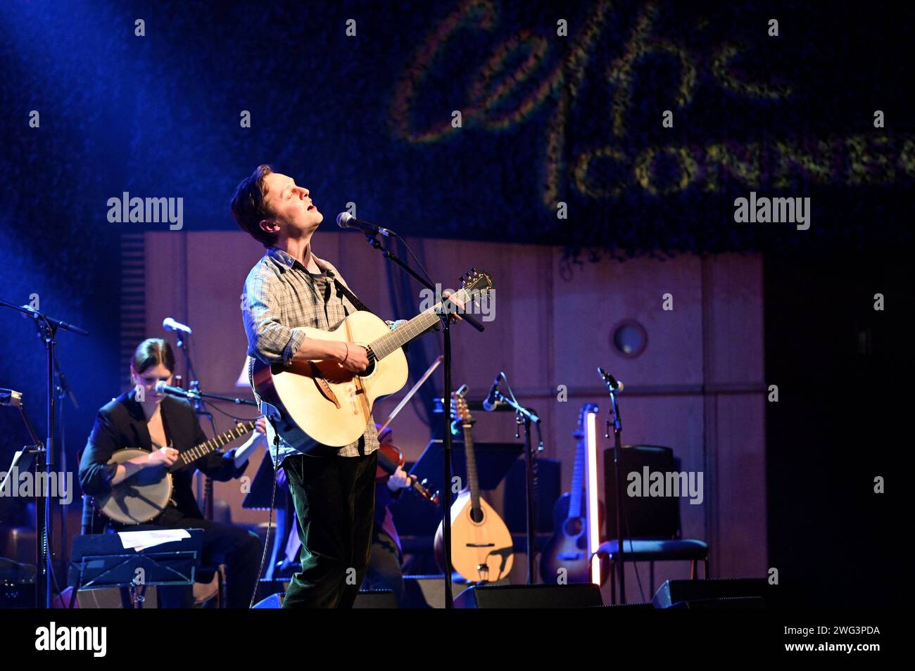 Glasgow, Scotland, UK. 2nd Feb 2024. Celtic Connections 2024: At the ...