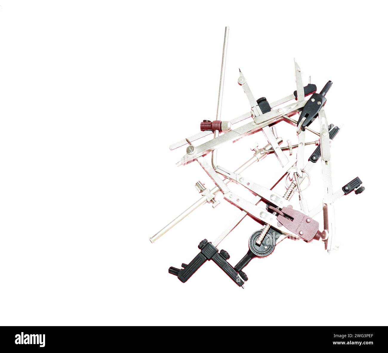 A group of dividers, small measuring tools Stock Photo - Alamy