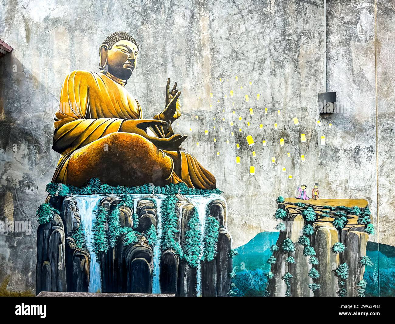 Dantewada land of angels waterfall park in Mae Taeng, Chiang Mai ...