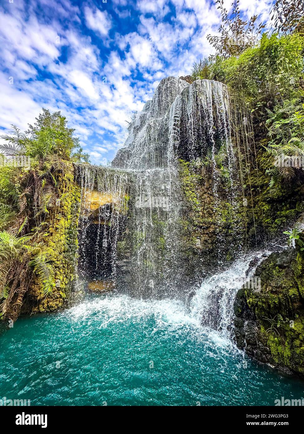 Dantewada land of angels waterfall park in Mae Taeng, Chiang Mai ...