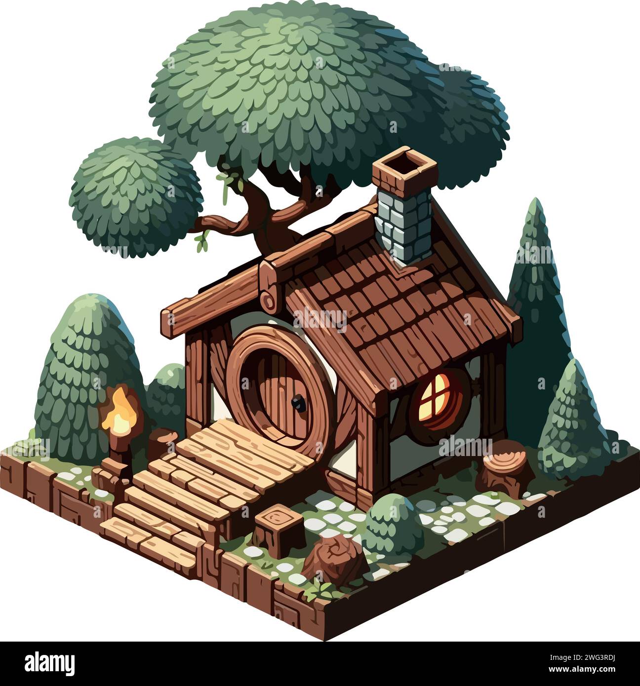 Fancy mushroom Stock Vector Images - Alamy