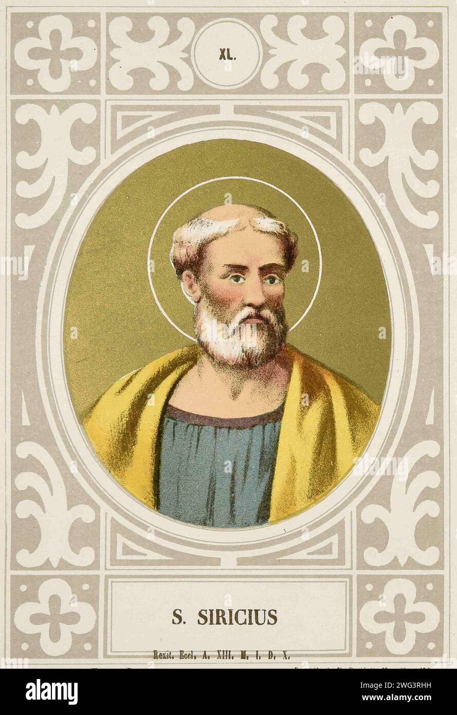 Saint siricius hi-res stock photography and images - Alamy