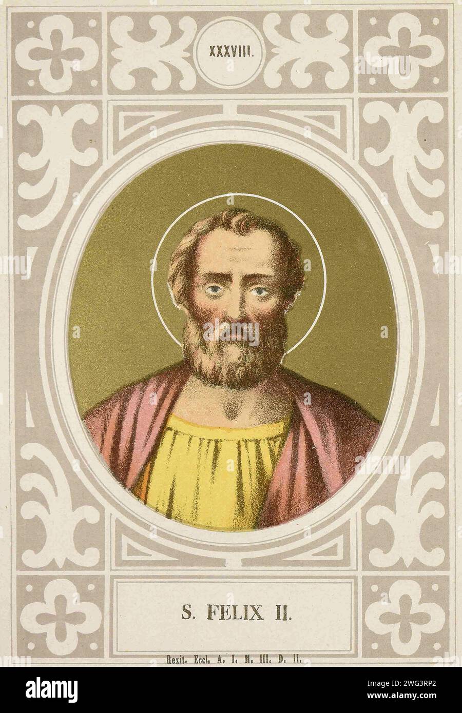 Pope felix the second hi-res stock photography and images - Alamy