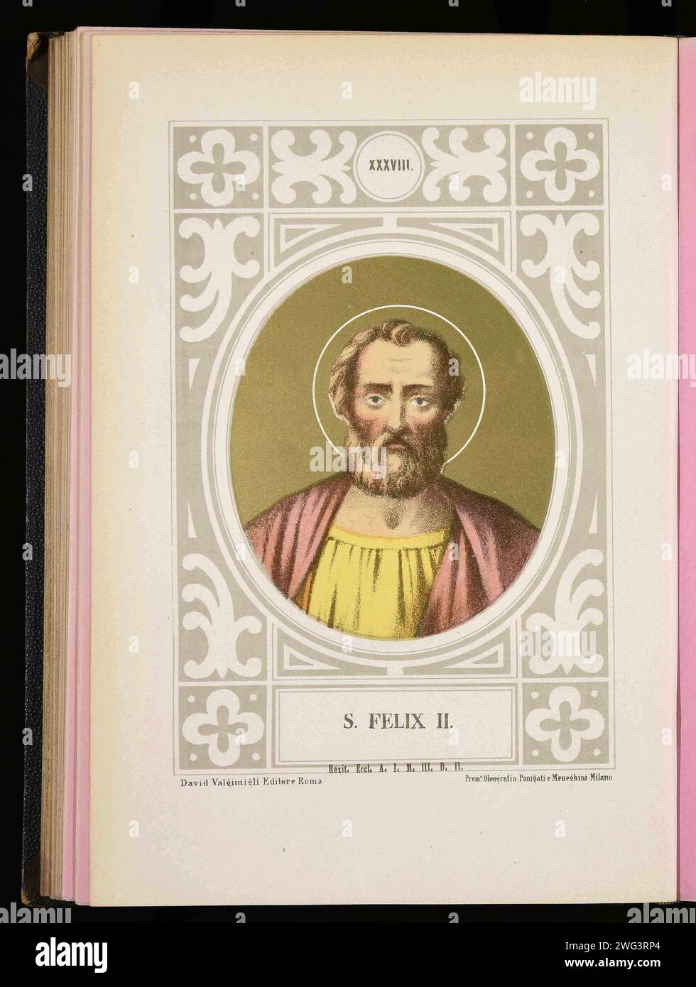 Pope felix the second hi-res stock photography and images - Alamy