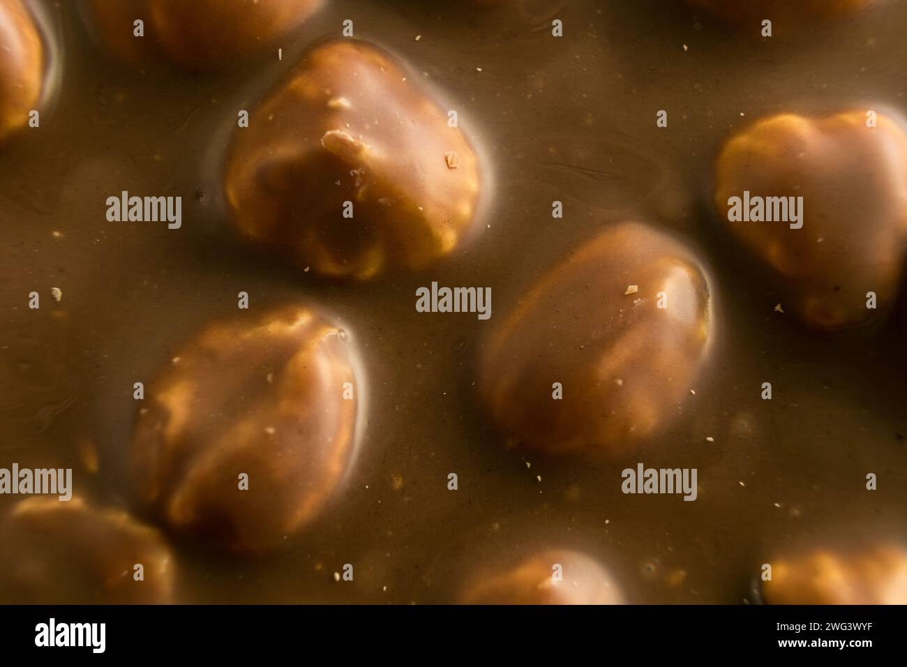 Hazelnut macro view hi-res stock photography and images - Alamy