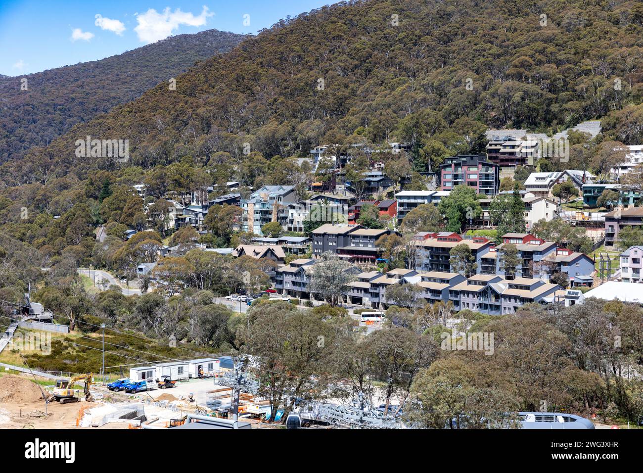 Thredo ski resort hi-res stock photography and images - Alamy