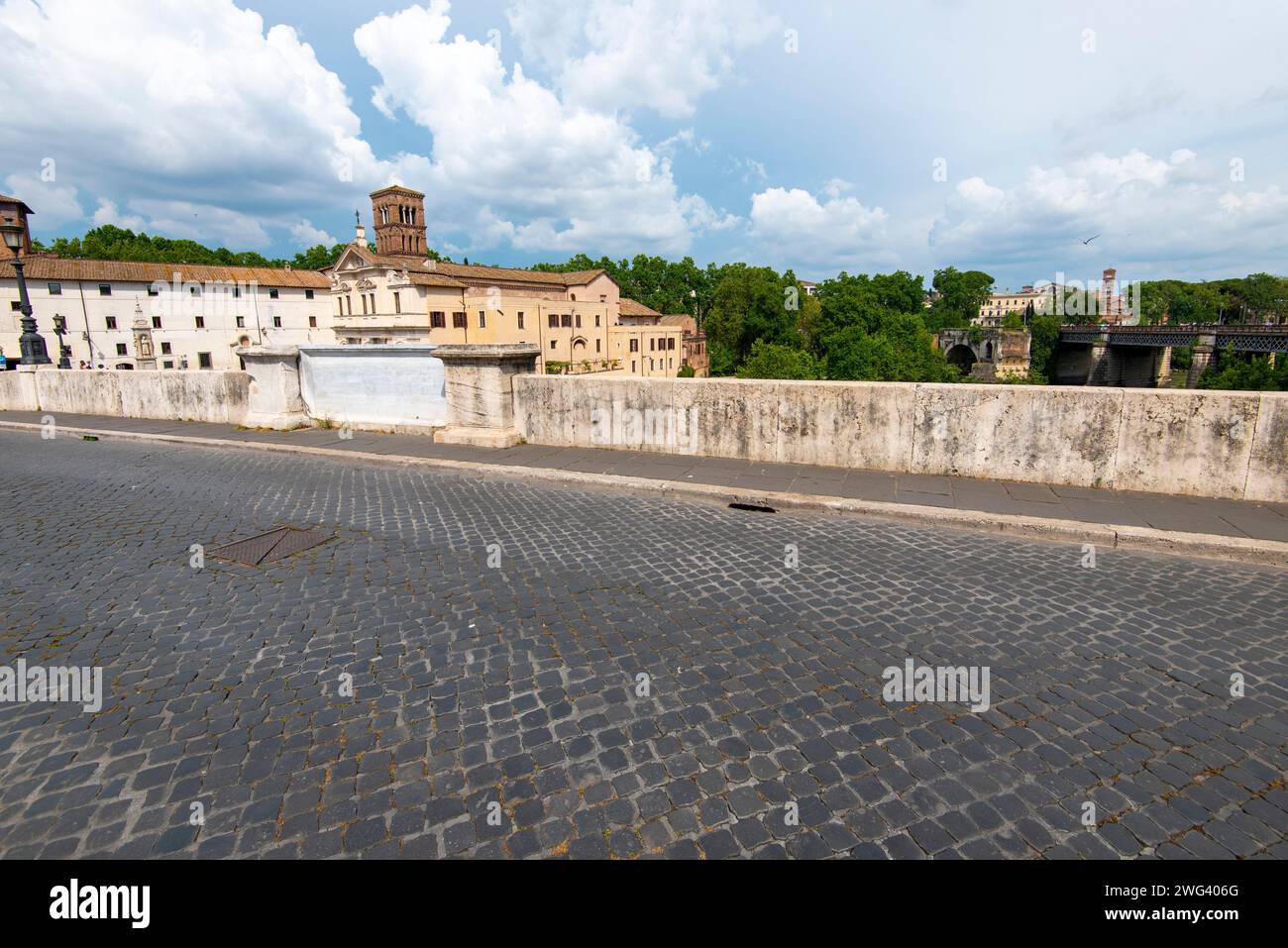Pons Cestius - Rome - Italy Stock Photo - Alamy