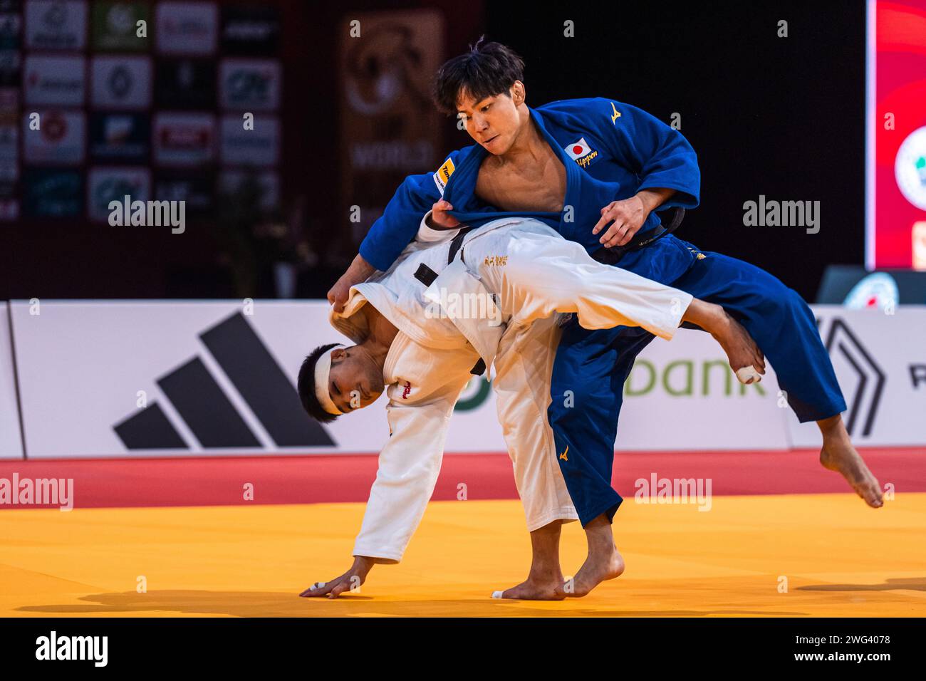 Takeshi TAKEOKA (JPN) against Joshiro MARUYAMA (JPN), Final Men -66Kg ...