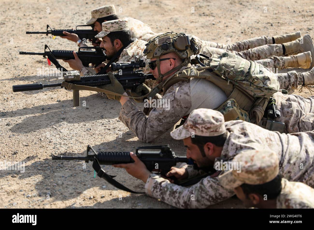 240129-M-IU565-1109 CAMP BUEHRING, Kuwait (Jan. 29, 2024) Kuwaiti ...