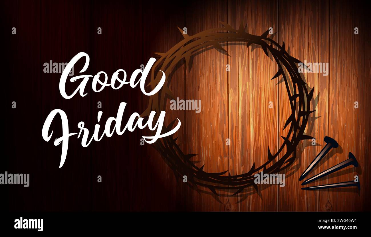 Easter good friday service Stock Vector Images - Alamy