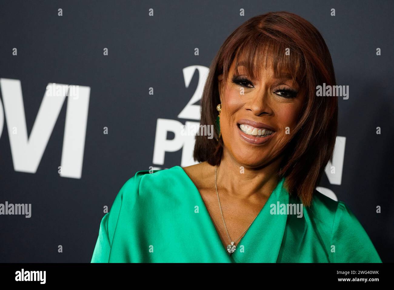 Gayle King arrives at MusiCares Person of the Year honoring Jon Bon ...