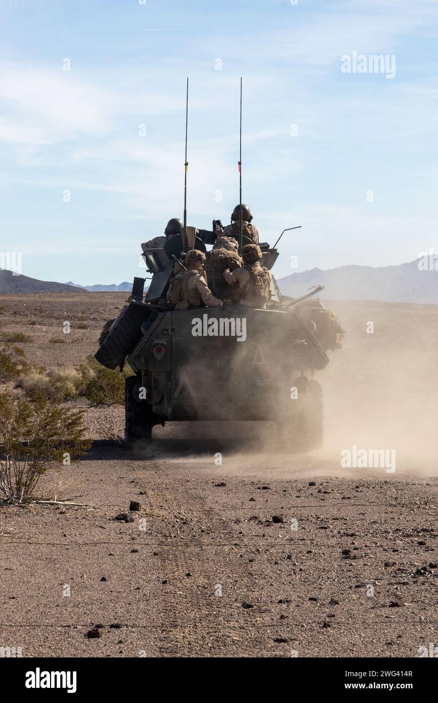 U.S. Marines with 3rd Light Armored Reconnaissance Battalion, 1st ...