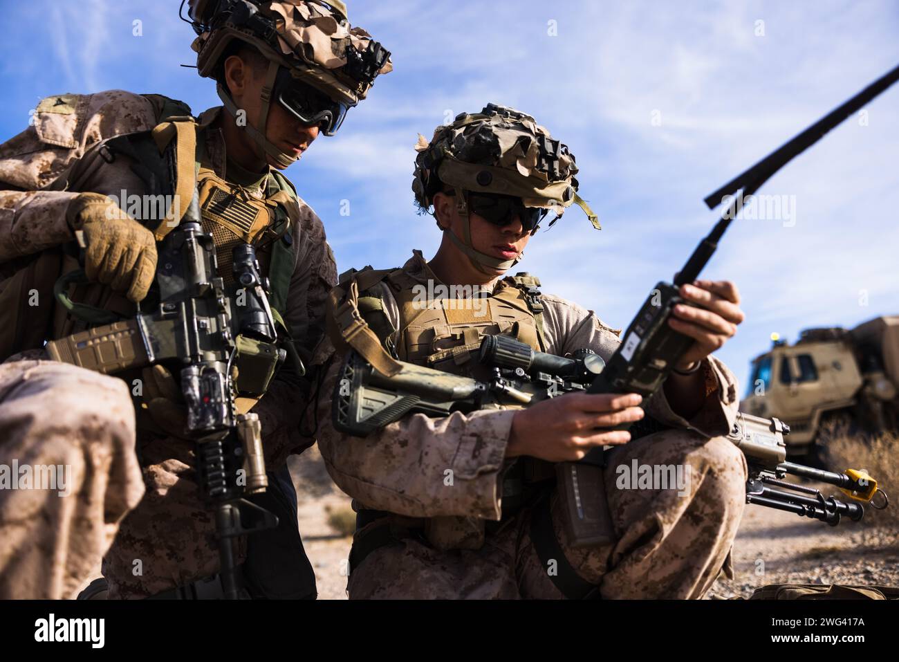 U.S. Marines with 3rd Battalion, 4th Marine Regiment, 1st Marine ...