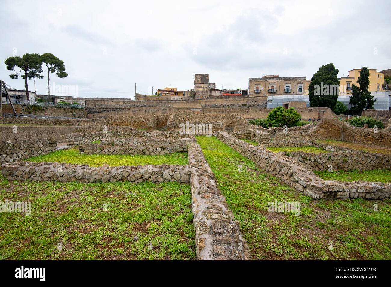 Ancient Roman Town of Herculaneum - Italy Stock Photo - Alamy