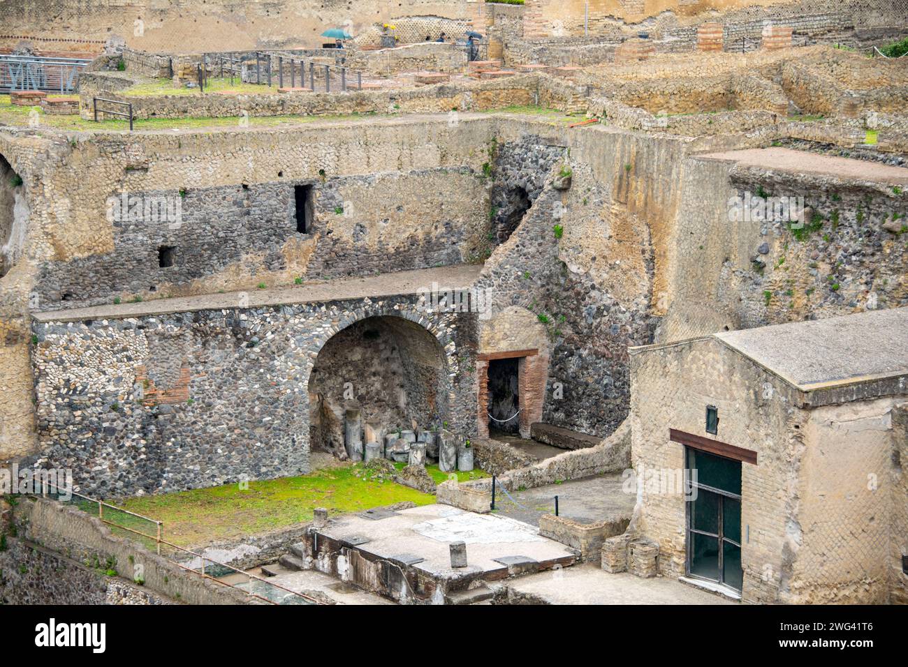 Ancient Roman Town of Herculaneum - Italy Stock Photo - Alamy