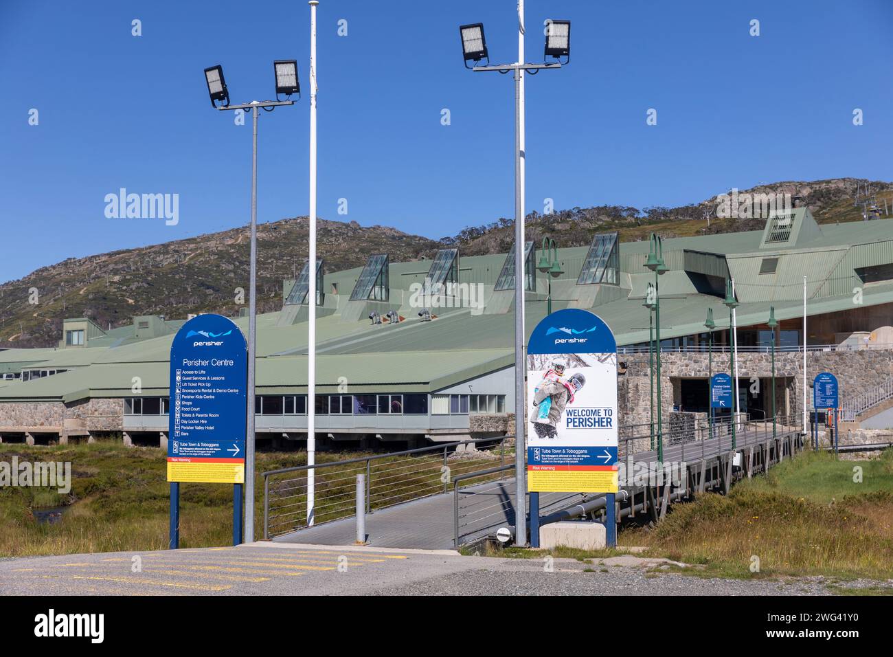 Welcome to perisher sign hi-res stock photography and images - Alamy
