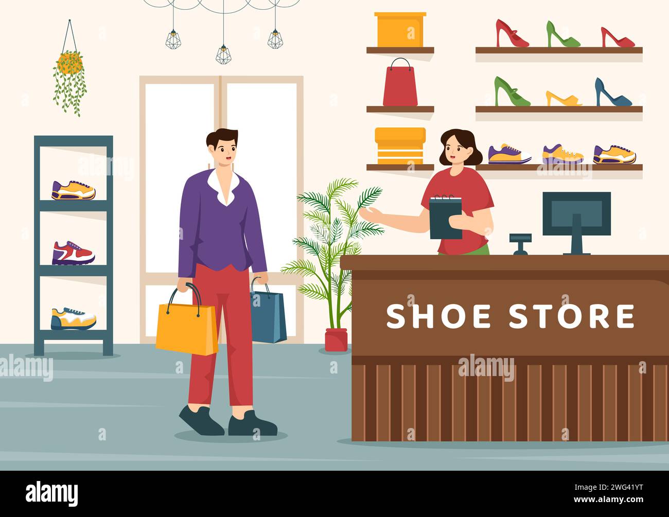 Sneaker social Stock Vector Images - Alamy