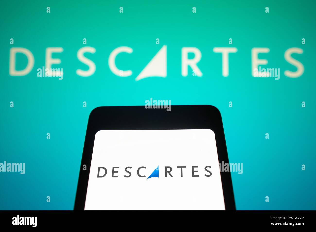 Descartes systems logo hi-res stock photography and images - Alamy