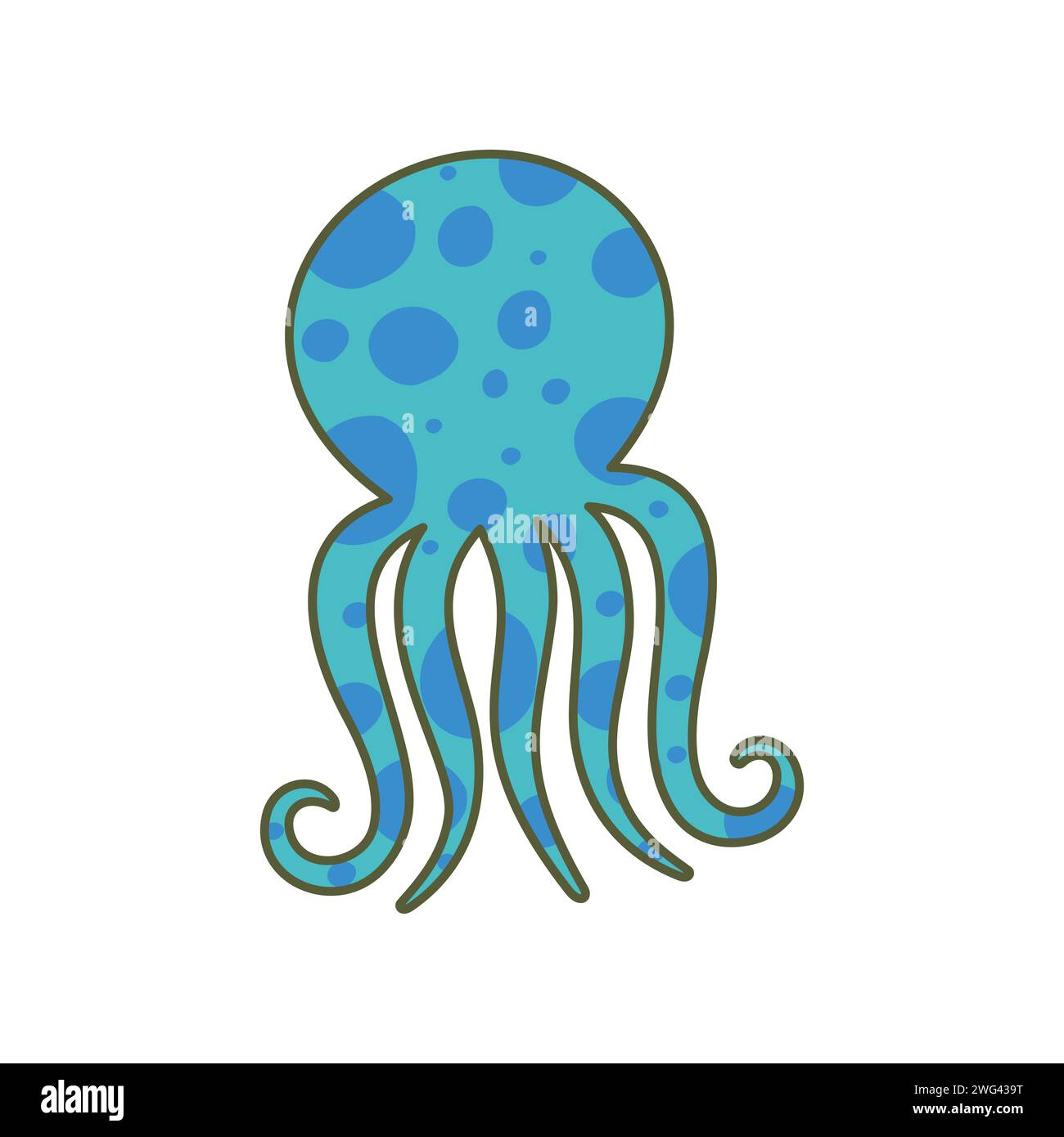 Engraving octopus Stock Vector Images - Alamy