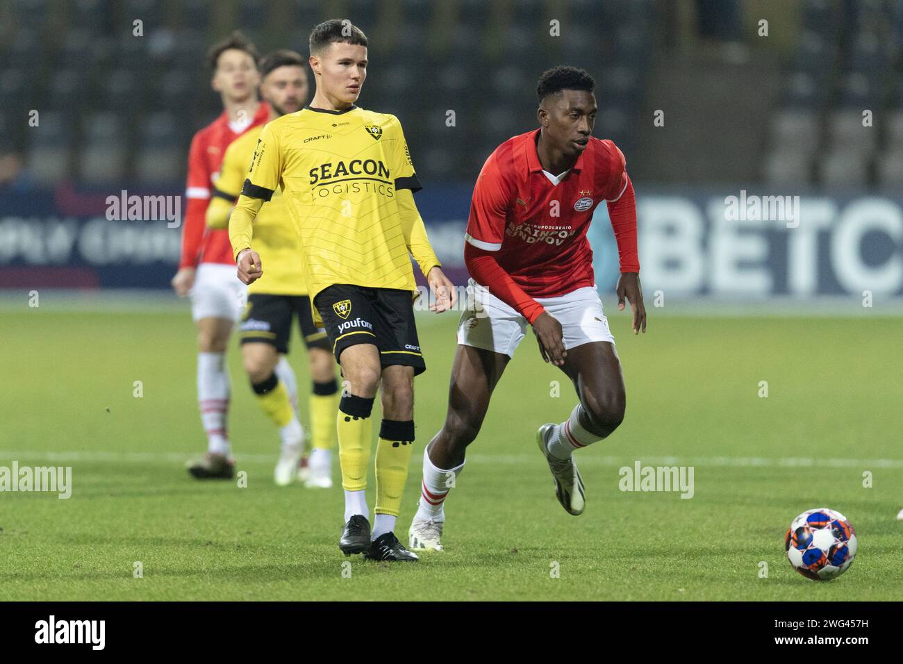 Venlo, Netherlands. 02nd Feb, 2024. VENLO, 2-2-2024, De Koel Stadium ...