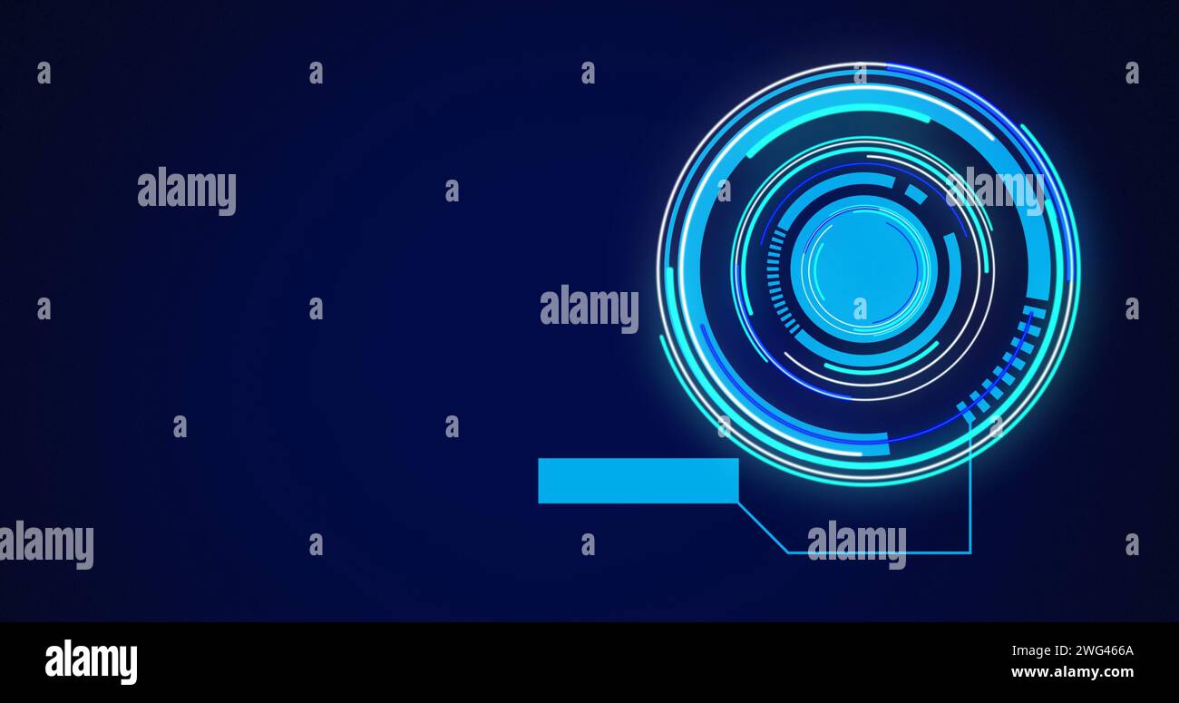 Animation scope scanning processing on hi-res stock photography and images - Alamy