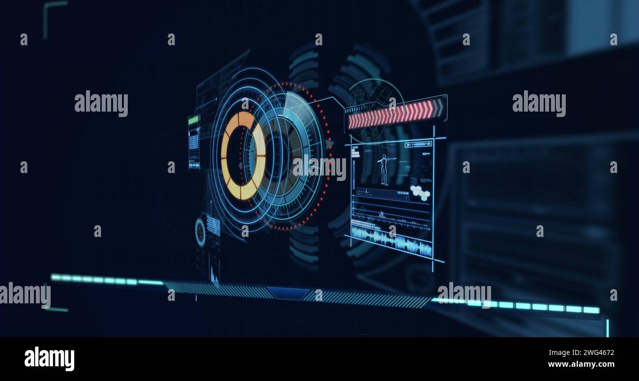 Animation data processing digital screen hi-res stock photography and ...