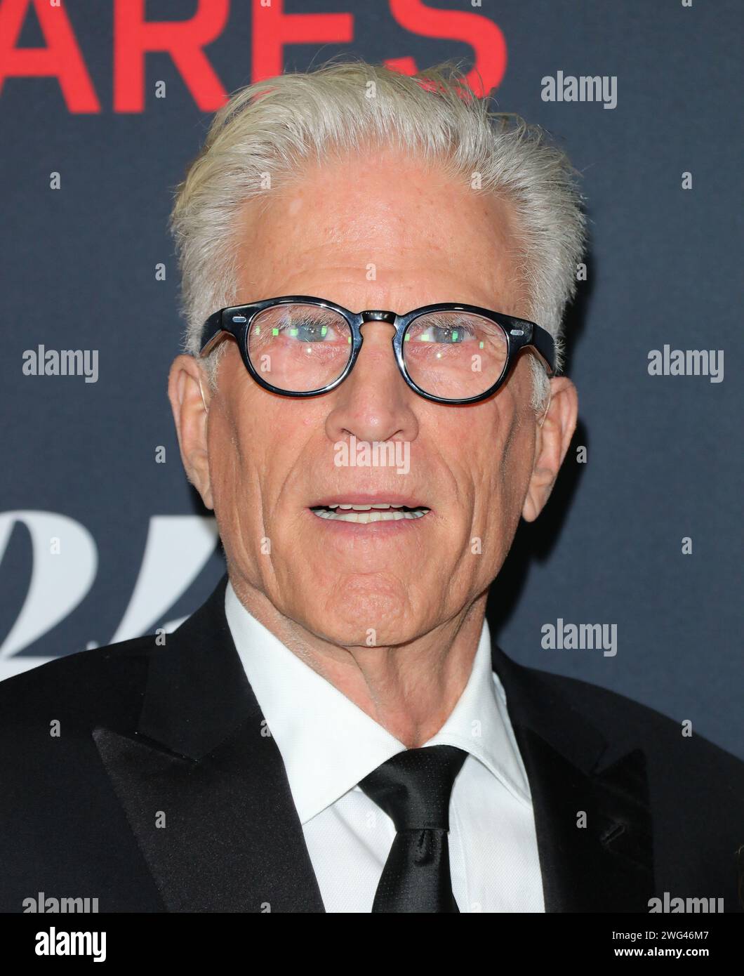 Los Angeles, USA. 02nd Feb, 2024. Ted Danson arrives at The Musicares ...