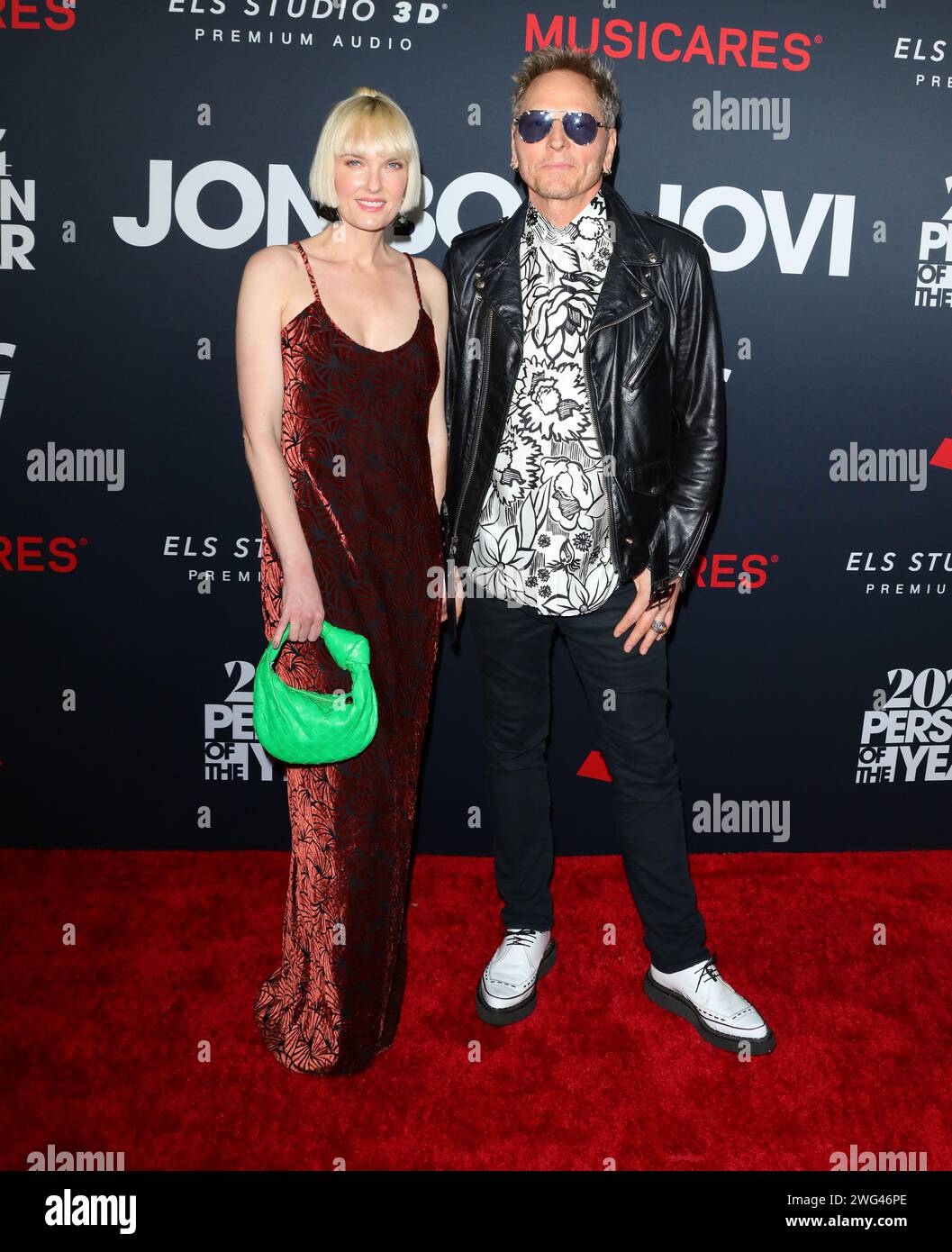 Los Angeles, USA. 02nd Feb, 2024. Matt Sorum arrives at The Musicares ...