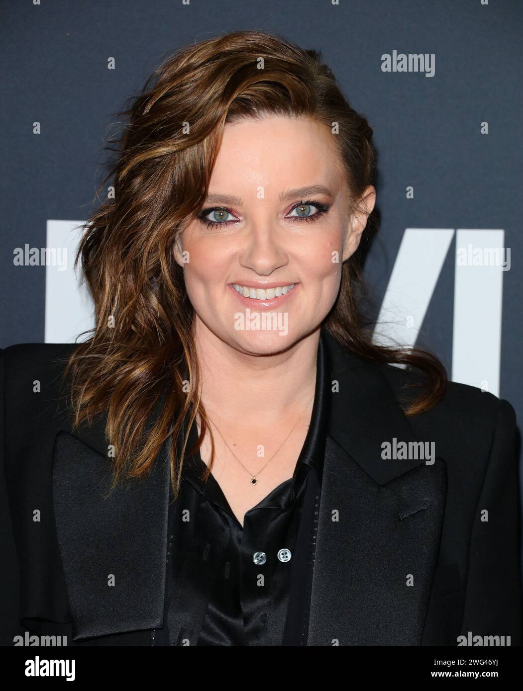 Los Angeles, USA. 02nd Feb, 2024. Brandy Clark arrives at The Musicares ...