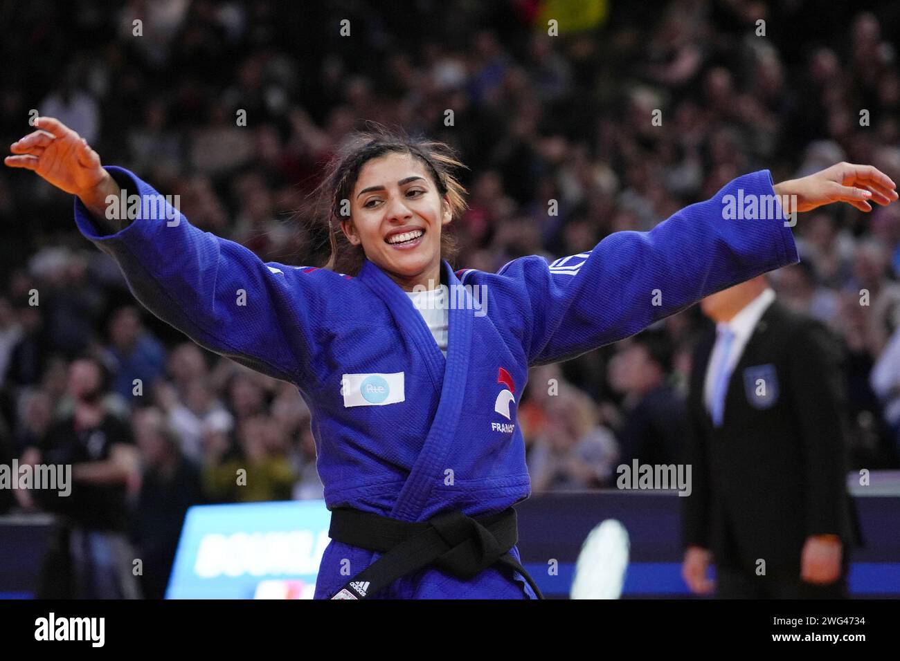 Shirine Boukli of France against Wakana Koga of Japan, Final Women's ...