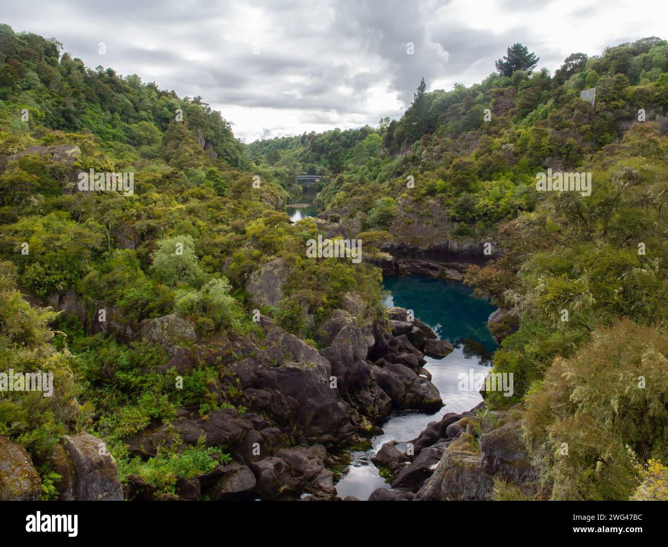 Narrow river in green hi-res stock photography and images - Alamy