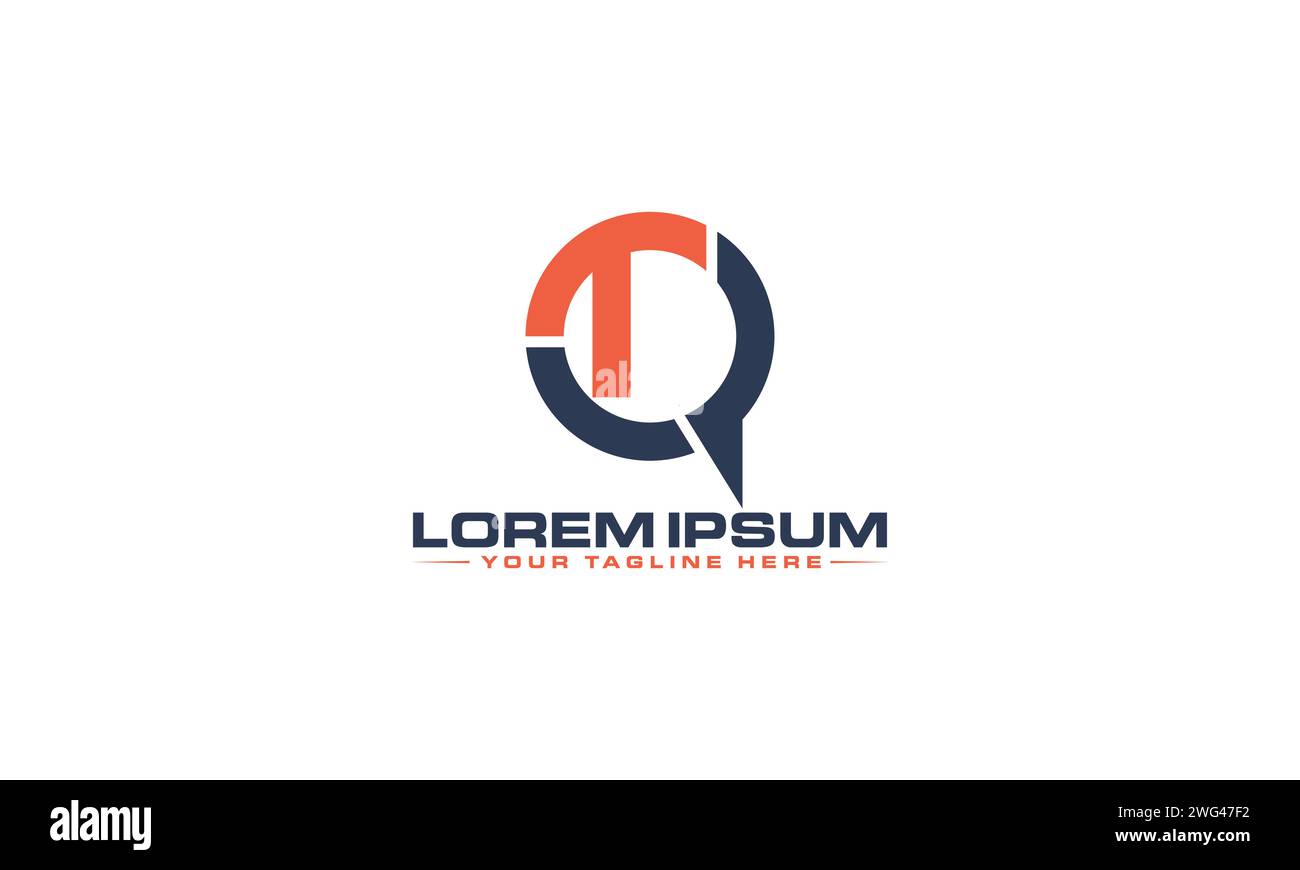 TQ Letter Logo Design. Unique and Modern TQ Logo Design Stock Vector ...