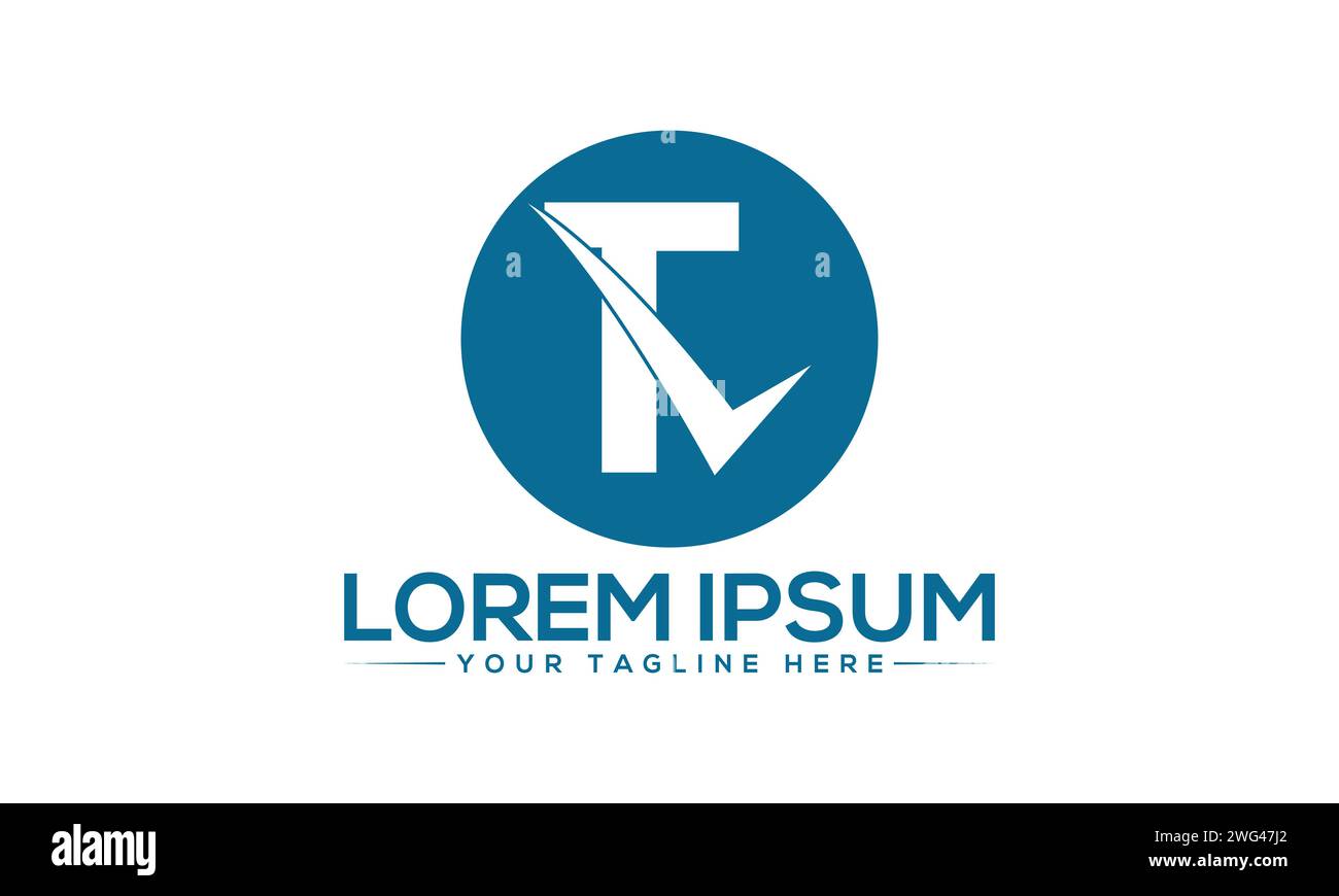 TV Letter Logo Design. Unique and Modern TV Logo Design Stock Vector ...