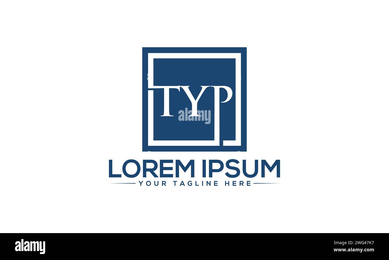TYP Logo Design. Creative and Modern TYP Letter Logo Design Stock ...