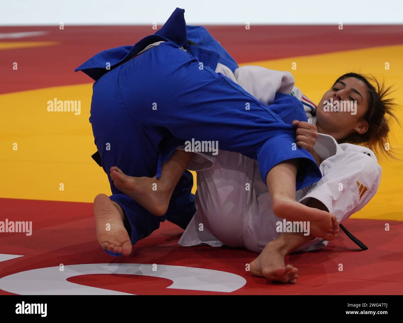 © Laurent Lairys/MAXPPP - BOUKLI SHIRINE of France and MARTINEZ ...