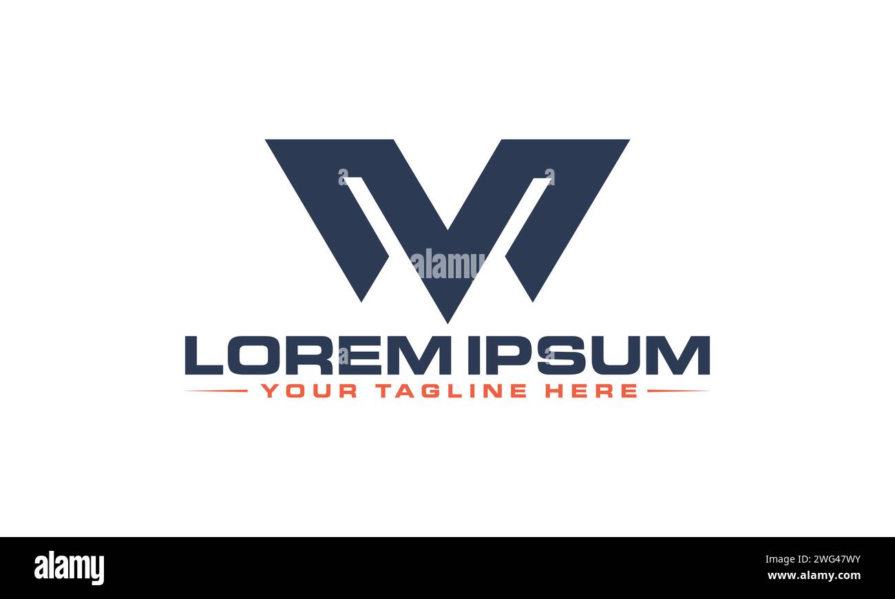 VM Letter Logo Design. Creative Logo Design Stock Vector Image & Art ...