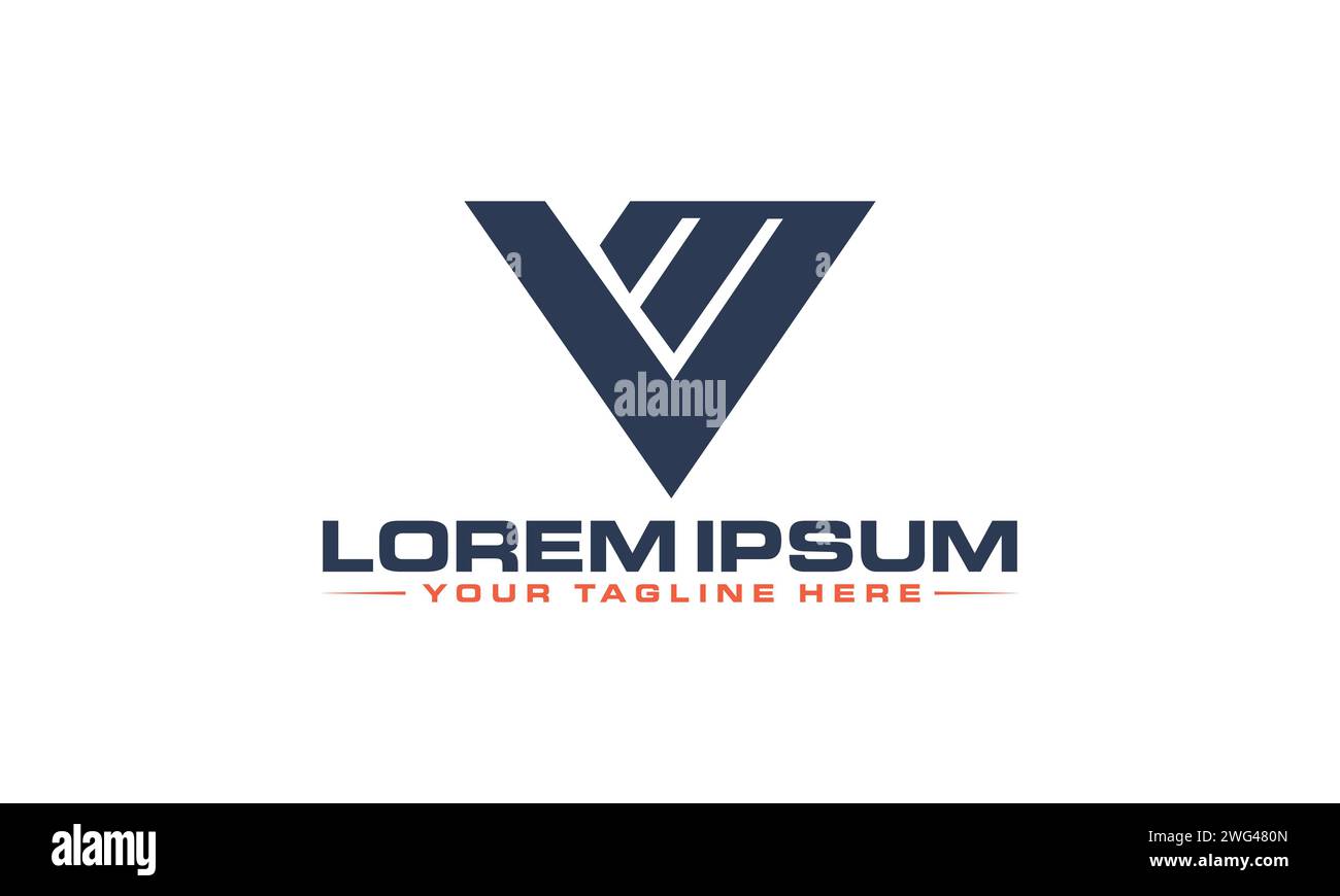 VM Letter Logo Design. Creative Logo Design Stock Vector Image & Art ...